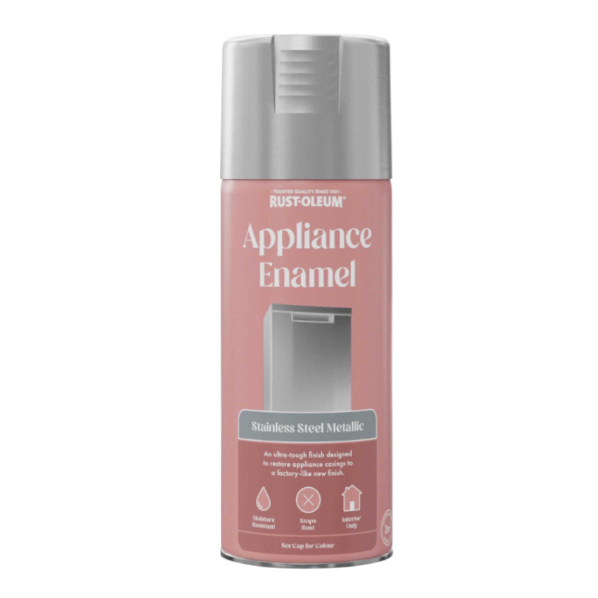 Rust-Oleum Appliance Enamel Stainless Steel - 400ml – Andrews Aerosols