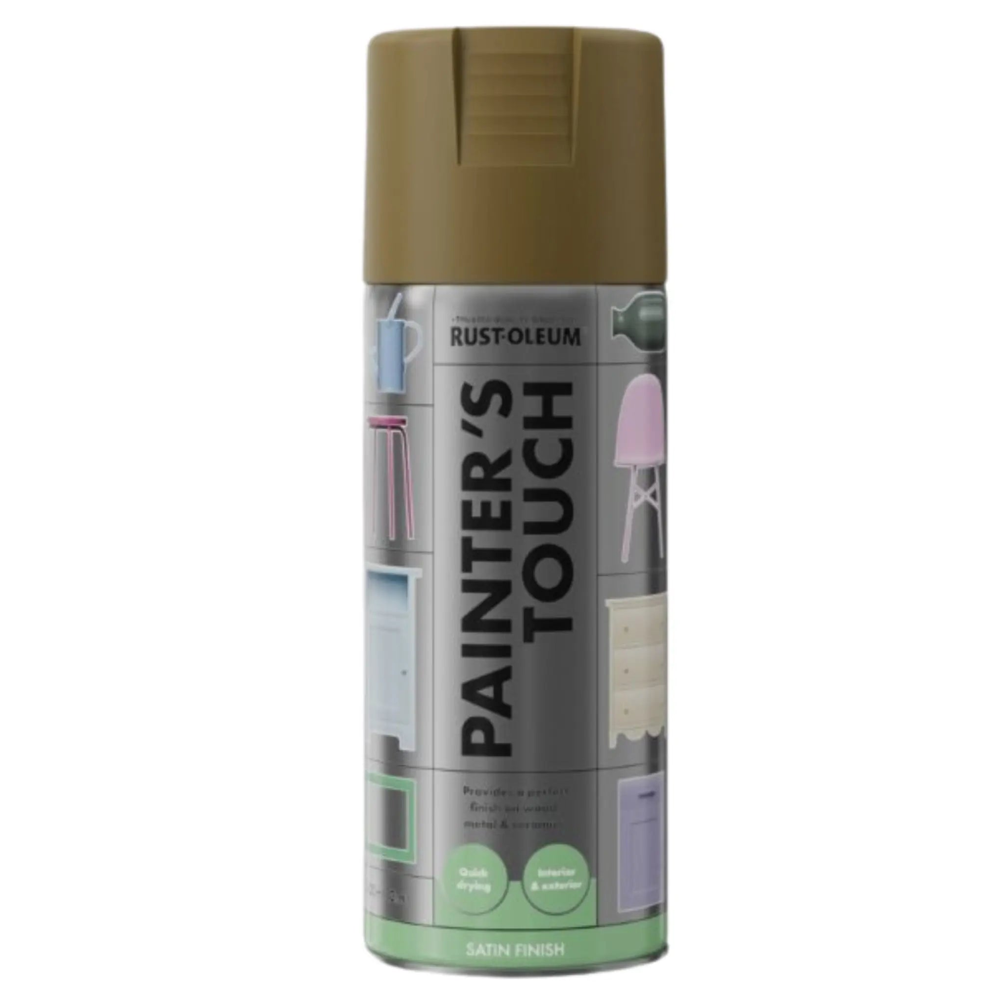 Rust-Oleum Painters Touch Nutmeg Satin 400ml – Andrews Aerosols