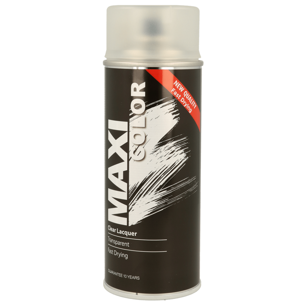 MaxiColor Spray Matt Clear Lacquer - 400ml – Andrews Aerosols