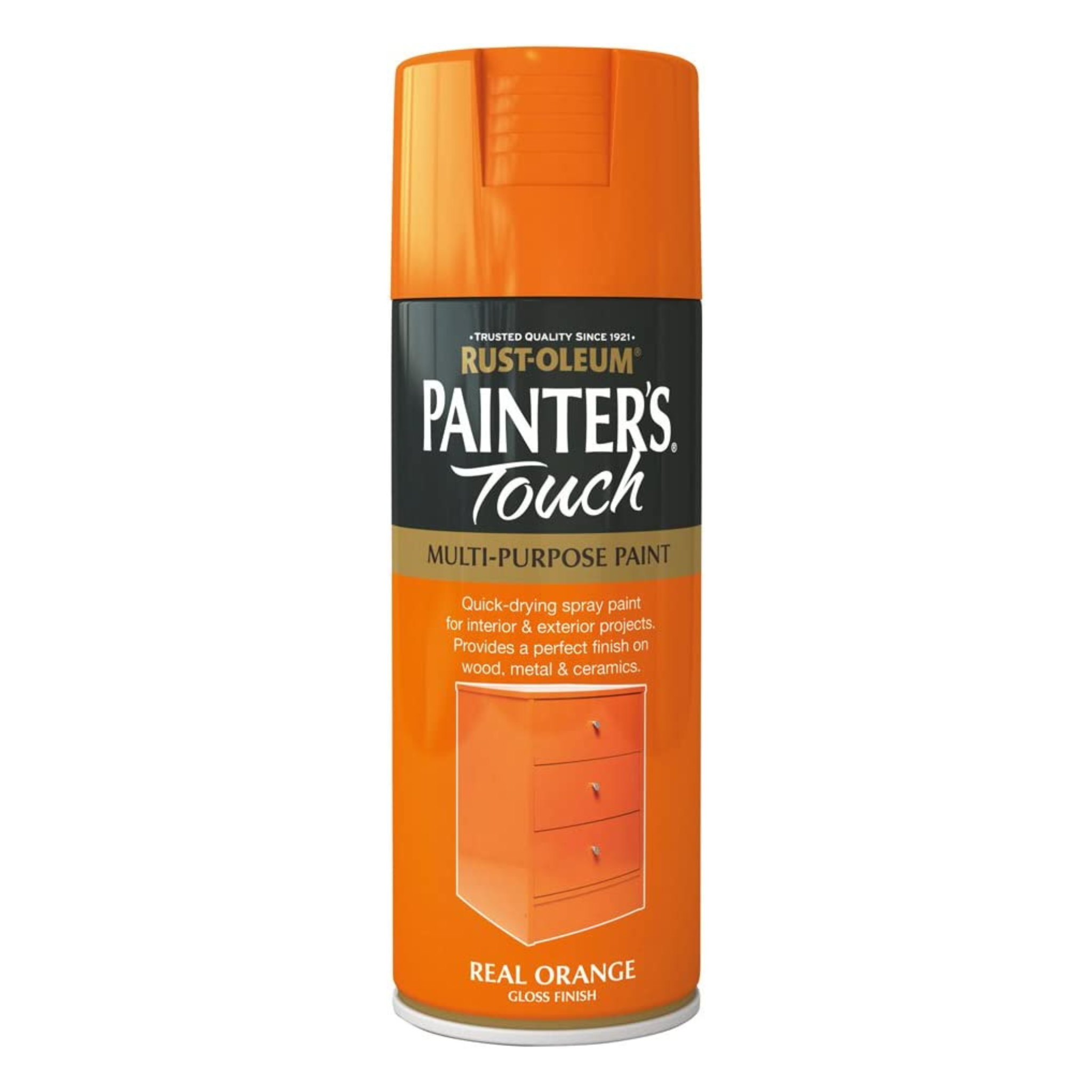 Rust-Oleum Painters Touch Gloss Real Orange - 400ml – Andrews Aerosols